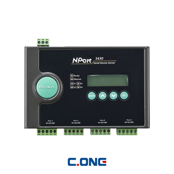 مبدل سریال به اترنت صنعتی موگزا مدل NPort 5430I - شرکت سیوان